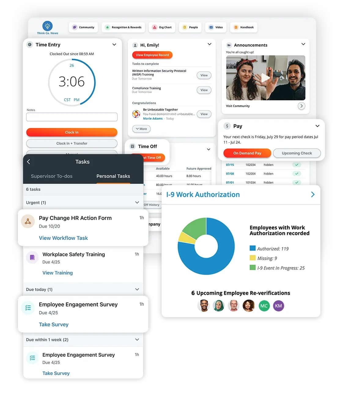 HR Software | Human Resource Management System | Paylocity